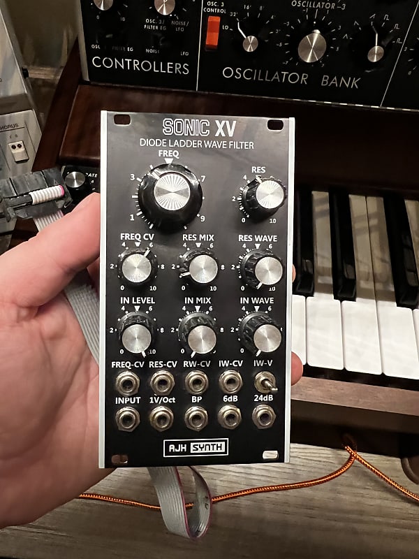 AJH Synth Sonic XV Diode Filter Black | Reverb