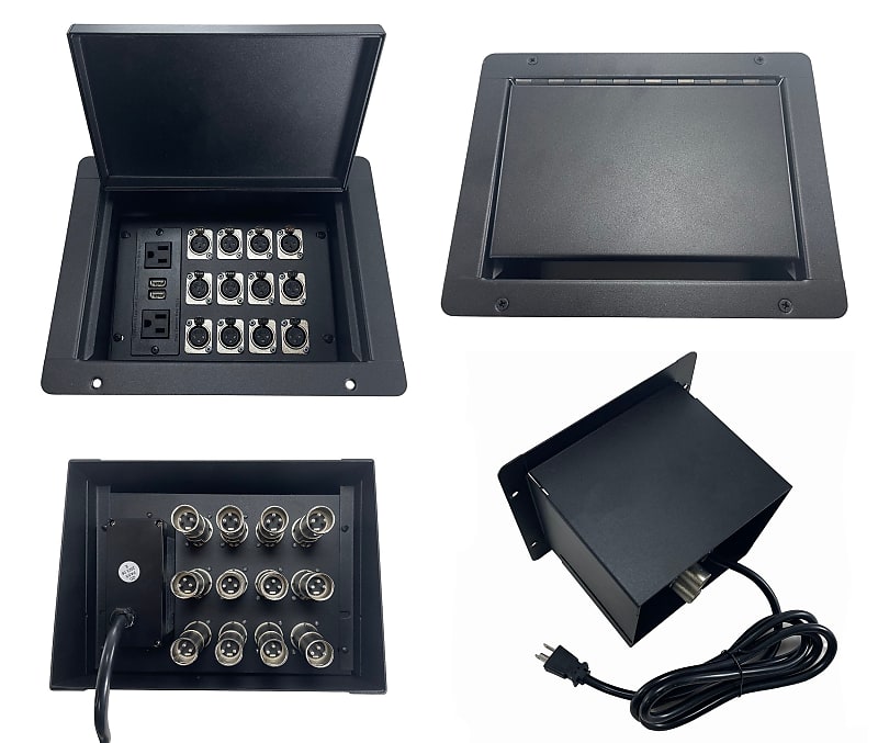 PROCRAFT LARGE GAP LID FEED-THRU RECESSED Stage Pocket/Floor | Reverb