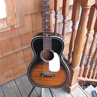 Silvertone / Harmony / Kay blues guitar 1950's - Sunburst | Reverb