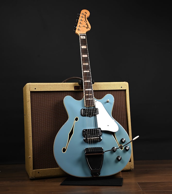 1970 Fender Coronado II - in Daphne Blue | Reverb