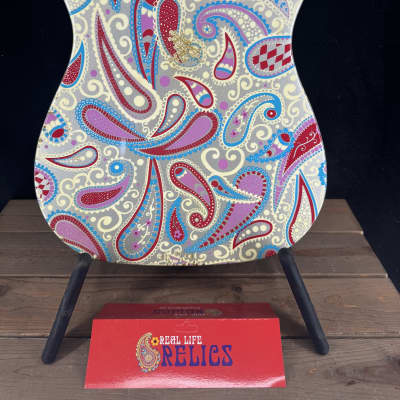 Real Life Relics Custom Class Tele® Body Silver Paisley | Reverb