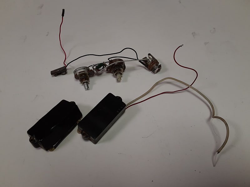 Vintage EMG P-Bass Split Pickup w/ Electronics , CTS | Reverb