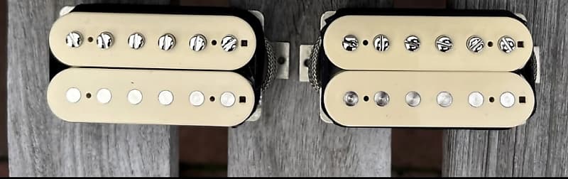 Ron Ellis Bette/LRP humbucker set 2022 - Double Creme | Reverb