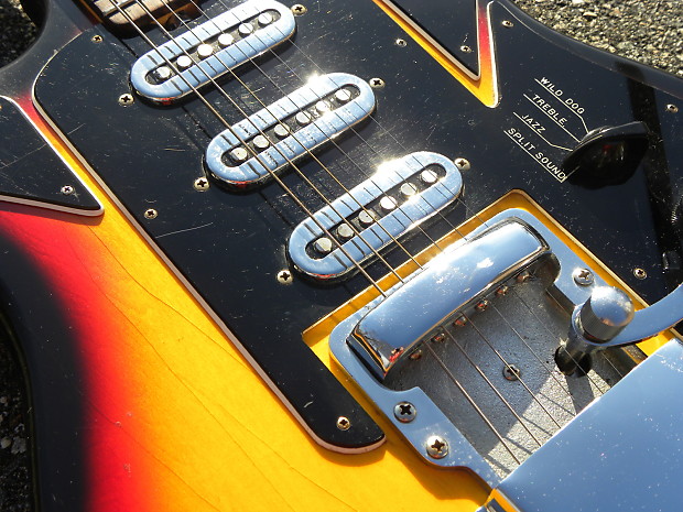 LaBoz (Kawai/TeleStar/Kent/Teisco) "Burns Bison" circa 1968 | Reverb