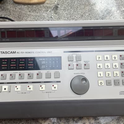 1989 TASCAM RC-701 - Remote CD Controller | Reverb