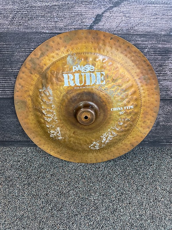 Paiste Rude 20" China Cymbal (Springfield, NJ) | Reverb