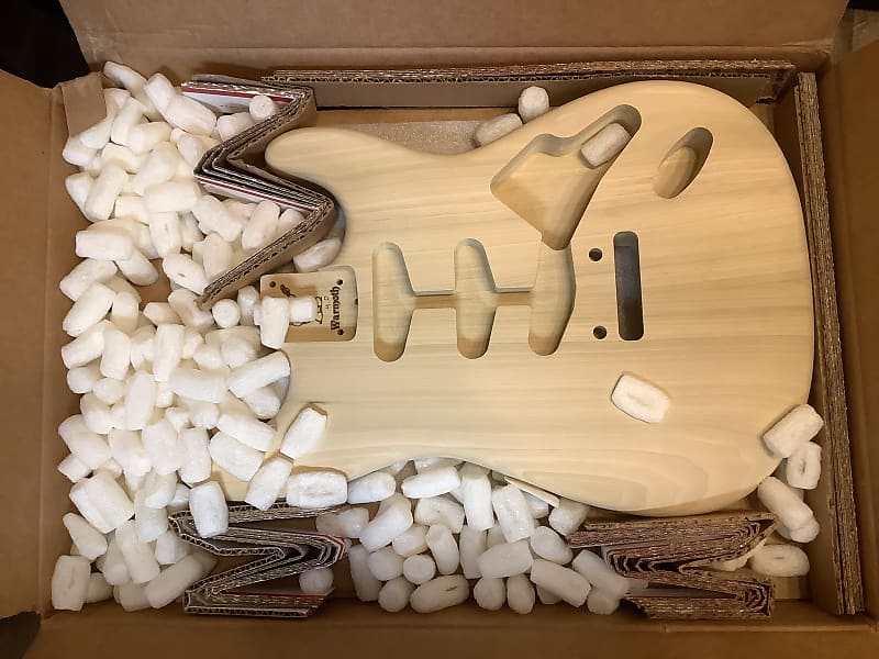 Warmoth Stratocaster 2023 - Unfinished Poplar | Reverb