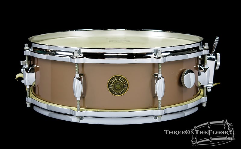 1954-58 Gretsch 'Max Roach' Model Copper Mist Snare Drum : 4 | Reverb