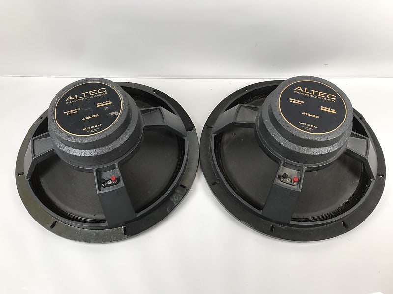 (Pair) Altec Lansing 416-8B Speaker Transducer | Reverb