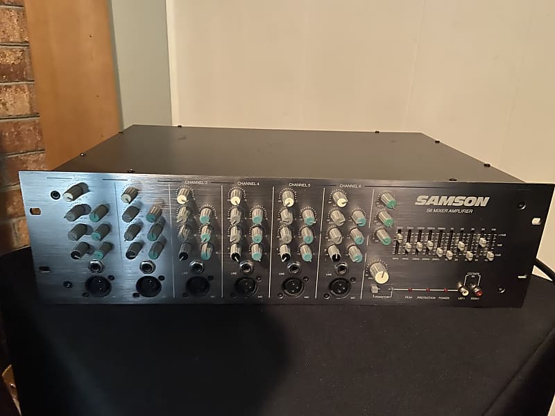 Samson S6 6-Channel Mixer Amplifier | Reverb