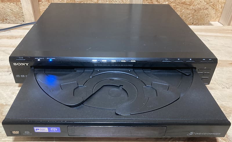 Sony DVP-NC80V 5 Disc Changer Player CD / DVD No Remote | Reverb