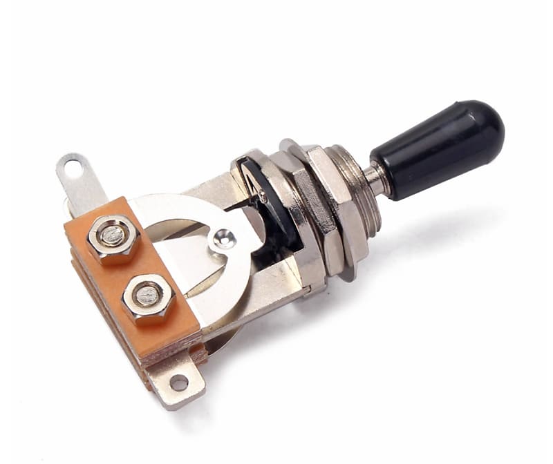 3 Way Toggle Switch for Lp Guitar w/Black Tip by Budreau | Reverb