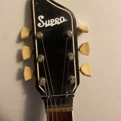 1961 Supro Coronado 1580A - Natural | Reverb