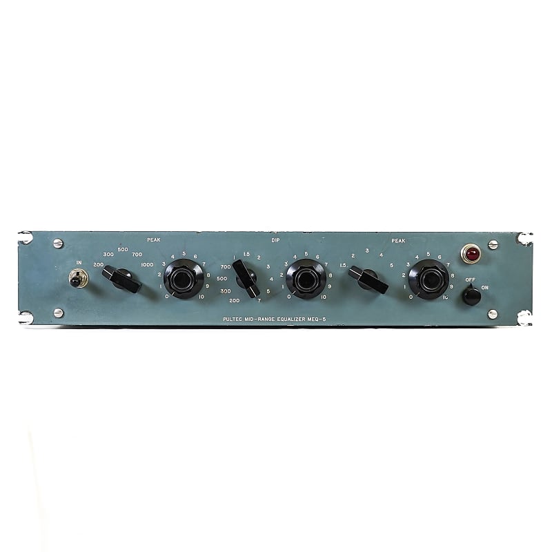 Pultec MEQ-5 Mid-Range Equaliser (Vintage) | Reverb