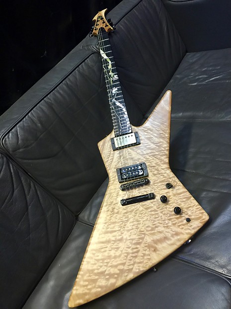 Kenneth Lawrence Explorer 2009 Natural Quilted Maple w/ | Reverb