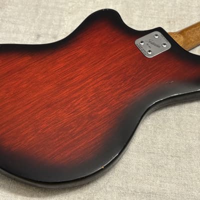 1965 Hitachi Splendor SG-803 Offset Guitar Japan MIJ Redburst | Reverb
