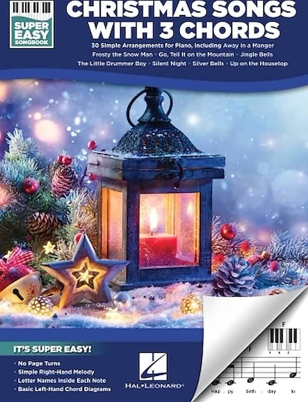 Christmas Songs with 3 Chords - Super Easy Songbook | Reverb