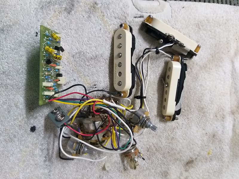 Fender Eric Clapton Pickup Set With Mid Boost | Reverb