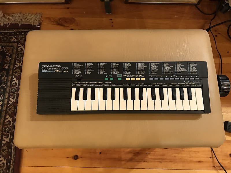 Realistic Concertmate - 360 Keyboard | Reverb