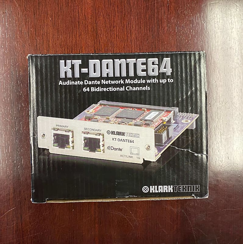 Klark Teknik KT-Dante64 | Reverb