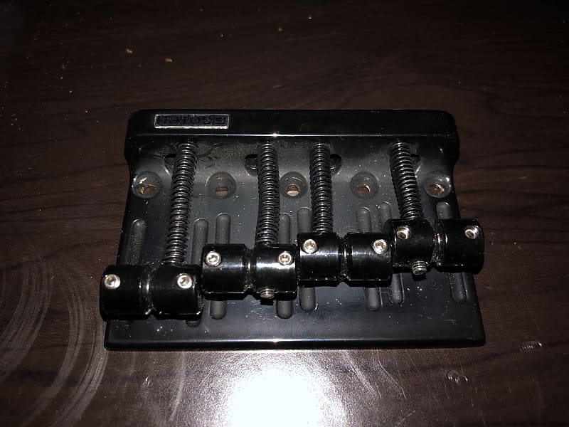Gotoh Made in japan bass bridge black | Reverb