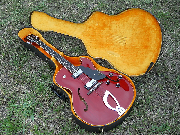 MINTY 1966 Guild Starfire III SF3, SF Red, No Repairs, OHSC, | Reverb