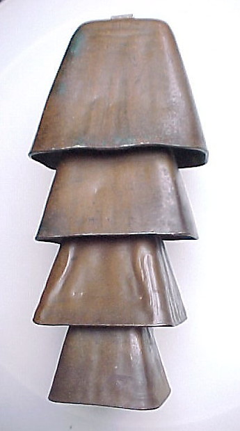 Vintage Set of Tuned Cowbells, Rare - Circa 1920 | Reverb