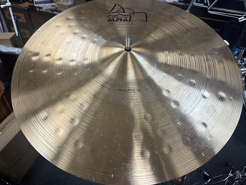Paiste Alpha Ride 20" "FULL" 2022 - natural | Reverb