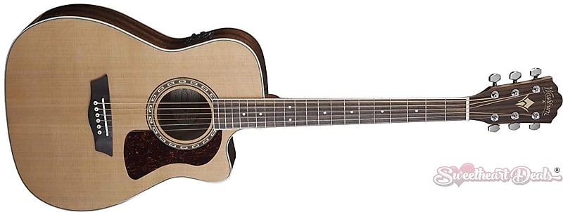 Washburn Heritage Series Acoustic Electric Guitar - HF11SCE | Reverb