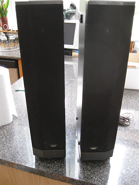 Vintage NEC Stereo Speakers, Model SX-S26(E), Made in Japan | Reverb
