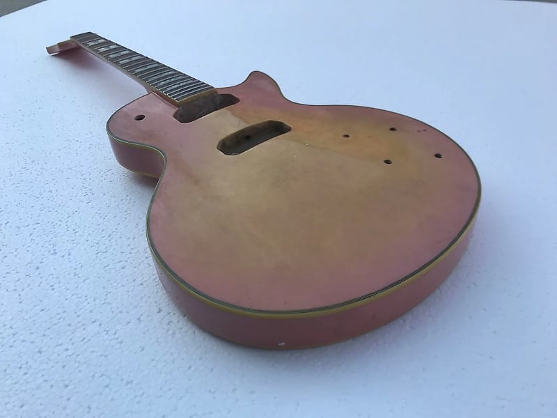 LP Style DIY Set Guitar Body with Neck | Reverb