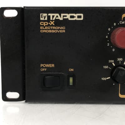 Vintage EV Tapco cp-X Electronic Crossover xover | Reverb