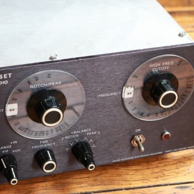 Urei 565T "Little Dipper" Filter Set 1970s - Black | Reverb