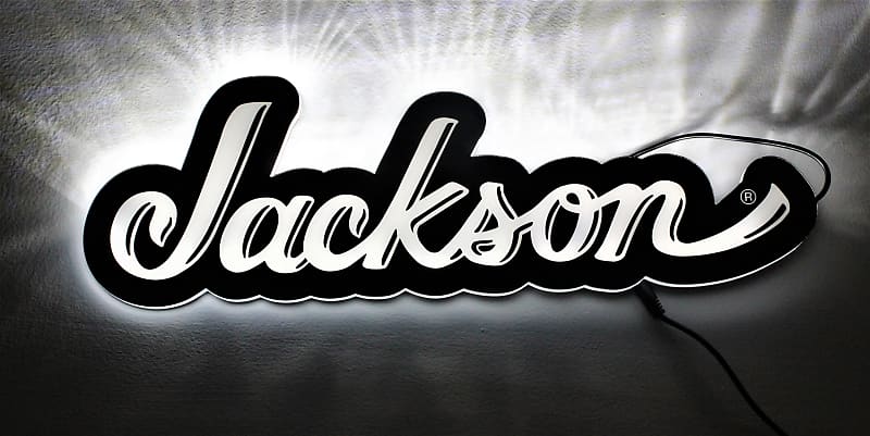 Jackson Logo LED Sign 120V | Reverb