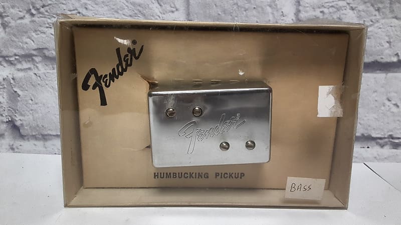 SUPER RARE - NOS 70's FENDER Wide Range Humbucker BASS Pickup | Reverb