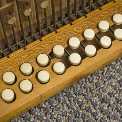 Hohner Vintage 2 Row Diatonic Button Accordion C/F | Reverb