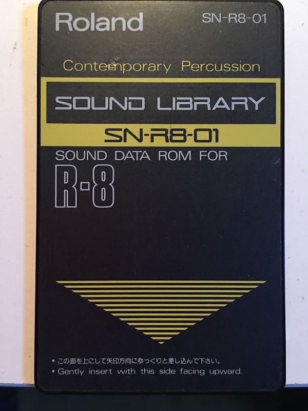 3 tarjetas Roland SN-R8-01 / SN-R8-02 / SN-R8- 05 | Reverb
