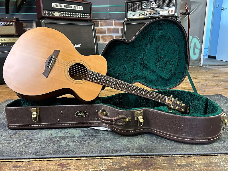 Vintage VE2000-GG Natural Satin 2017 Electro Acoustic | Reverb UK