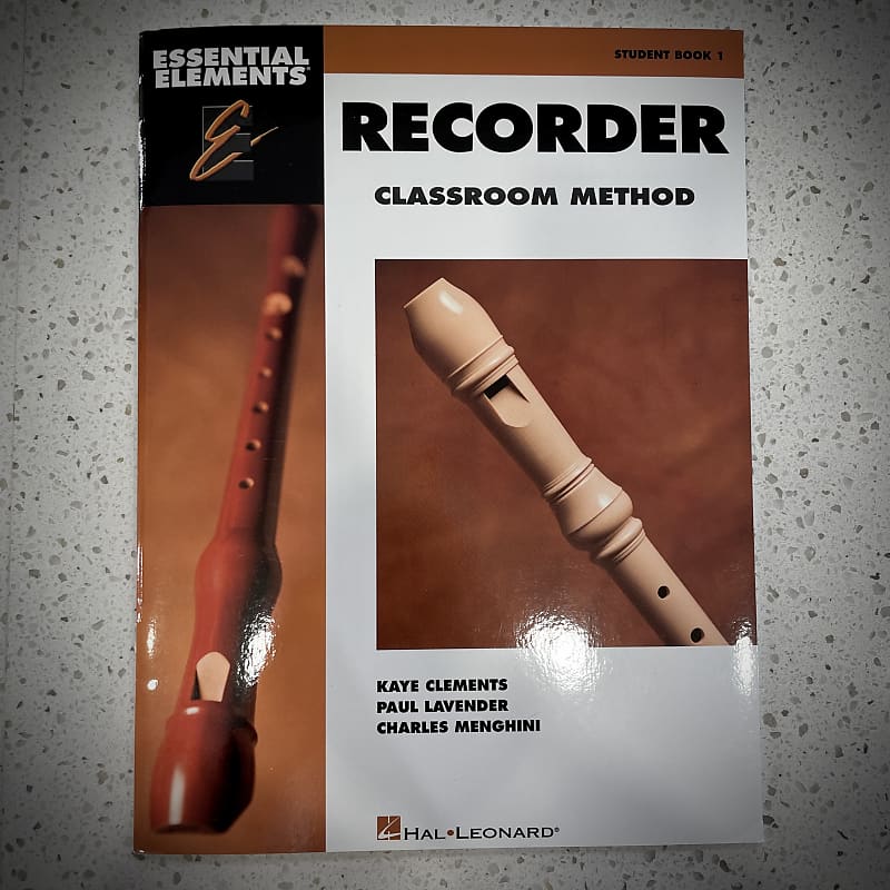 Hal Leonard Essential Elements Recorder Book 1 | Reverb