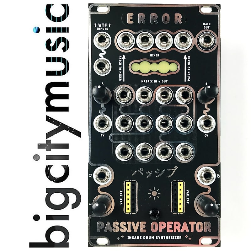 Error Instruments Passive Operator, Eurorack Module | Reverb