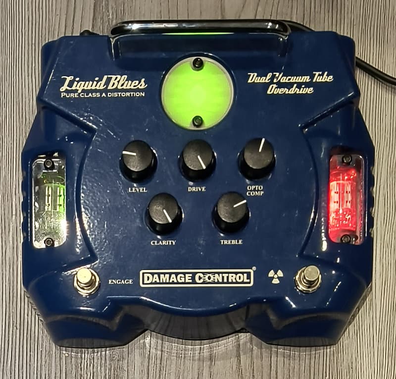 Damage Control Liquid Blues Tube Overdrive Pedal-Pure Class A | Reverb