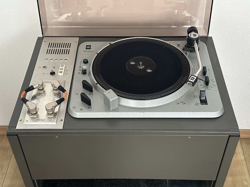 EMT 930 ST Turntable + 155 ST + Siemens Console | Reverb