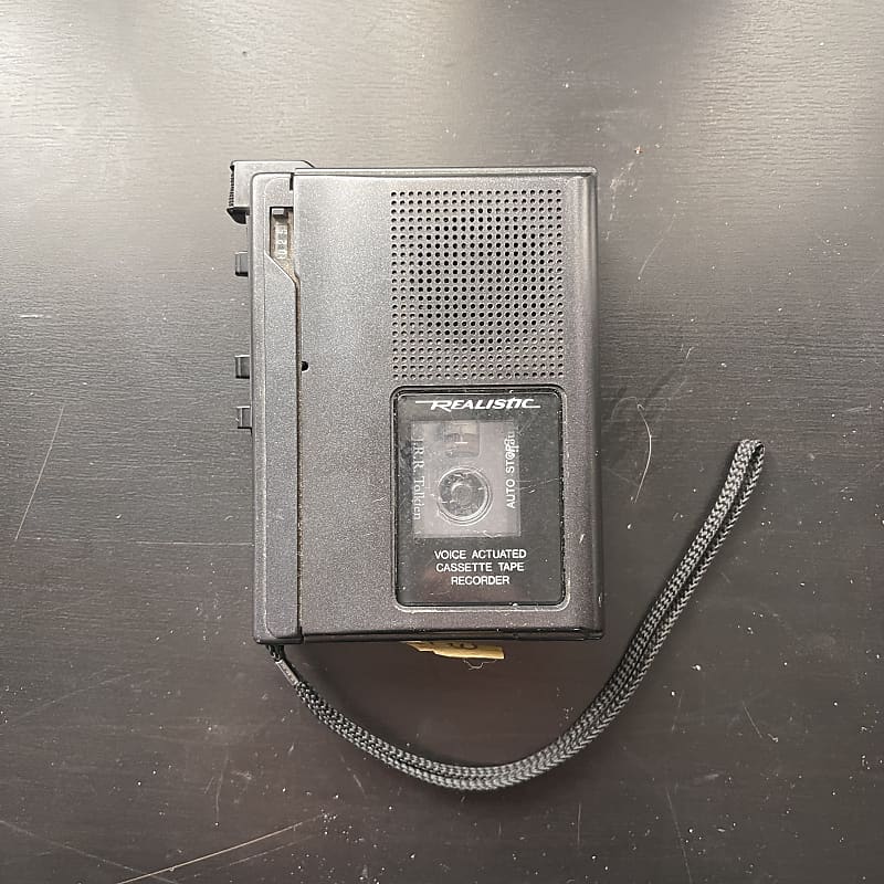 Realistic Cassette Rec/Player Built in Mic Works Great | Reverb