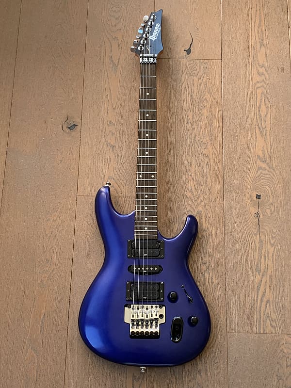 Ibanez EDR-470 Ergodyne 2001 Jewel Blue Flat | Reverb