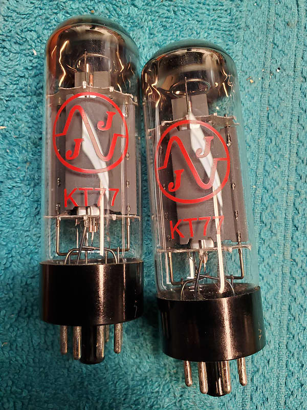 JJ KT77 PAIR TUBES LOW HOURS ! | Reverb