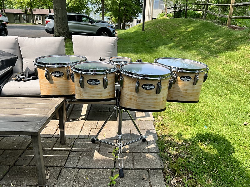 Pearl Carboncore Tenors - Carbonfiber 6”-10”-12”13”14”Drums | Reverb