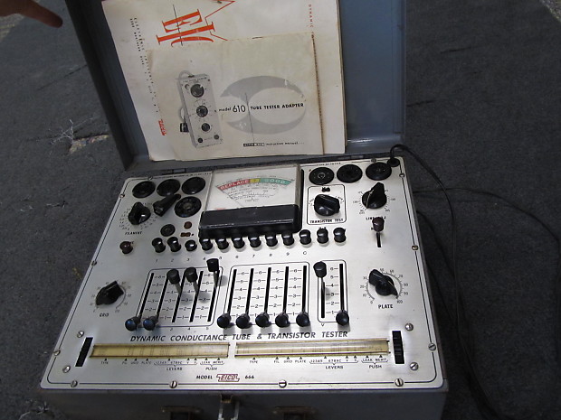 Eico Model 666 Dynamic Tube Tester 1960s, Needs Restoration, | Reverb