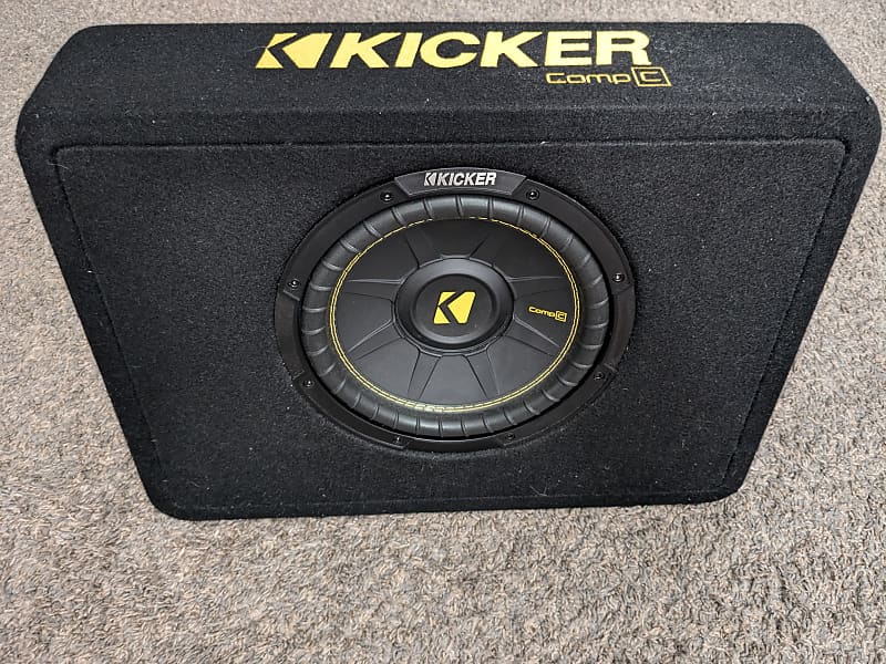 Kicker KICKER - CompC 10" Single-Voice-Coil 4-Ohm Loaded and | Reverb