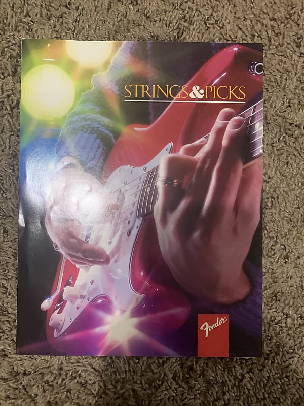 Fender Strings and Picks Brochure | Reverb