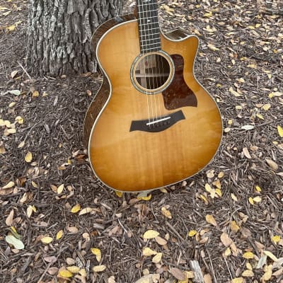 Taylor 714CE 2012 - Tobacco Burst | Reverb